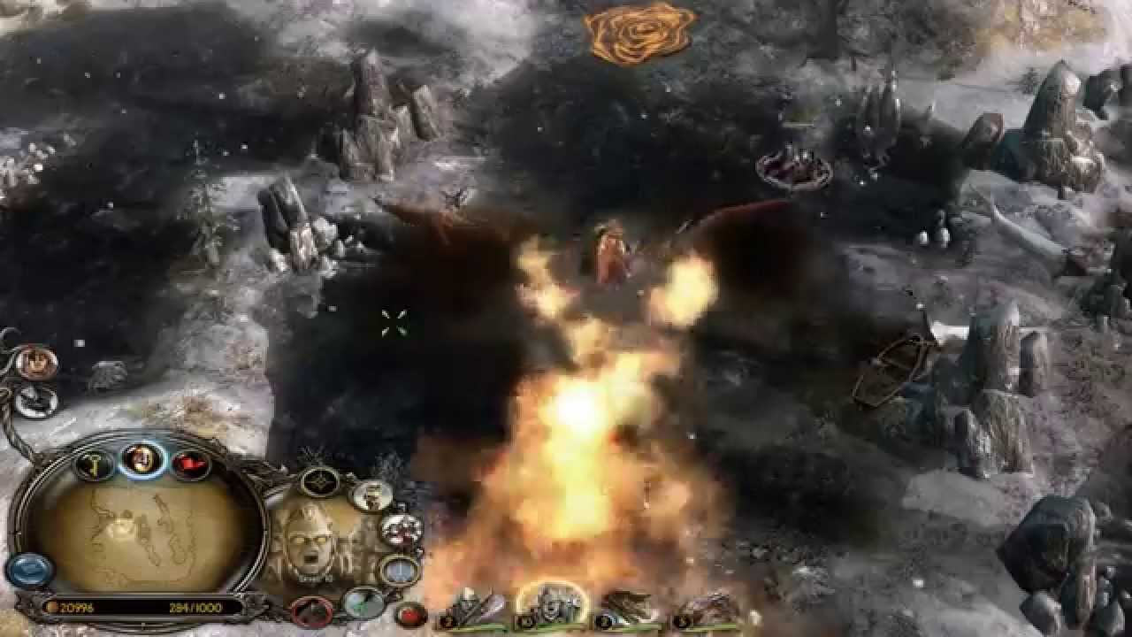 LOTR: BFME2 - Gorkil vs. Shelob! BATTLE of the.... Venom?... - YouTube