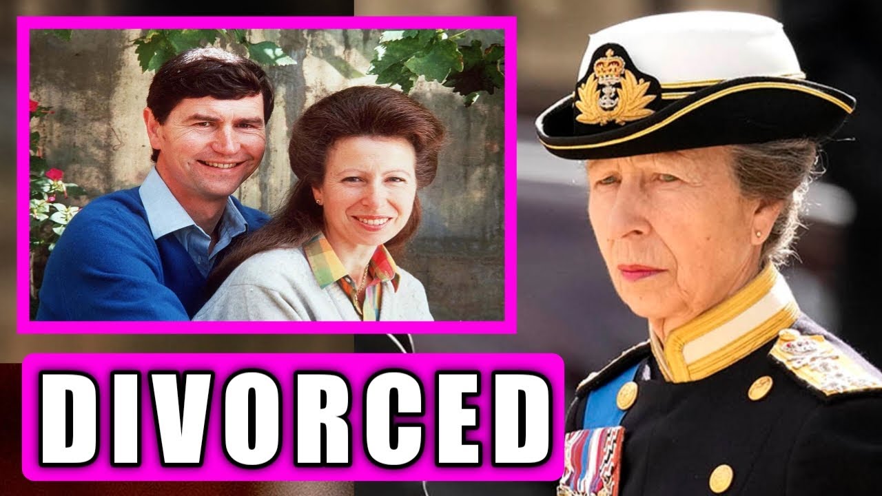 Heartless🛑Princess Anne divorced her husband for a ransom - YouTube