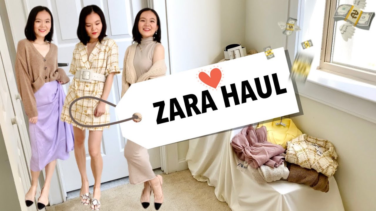 MOST WANTED ZARA NEW-IN & SALE TRY-ON HAUL | Spring summer 2020 knits ...