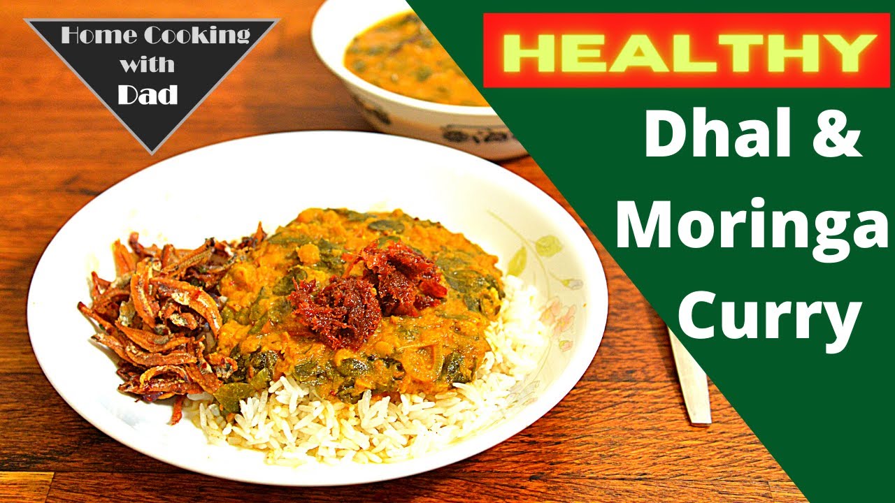 Dhal with Moringa leaves Curry: Masoor Dal Dan Daun Kelor - YouTube