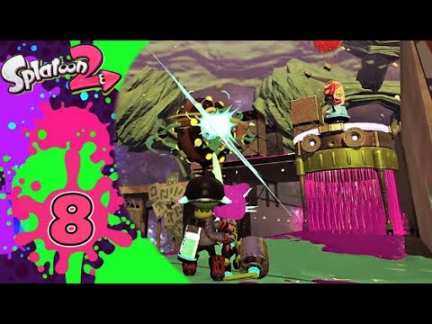 Splatoon 2 Walkthrough Gameplay Part 8: The Hero Splatling - Nintendo ...