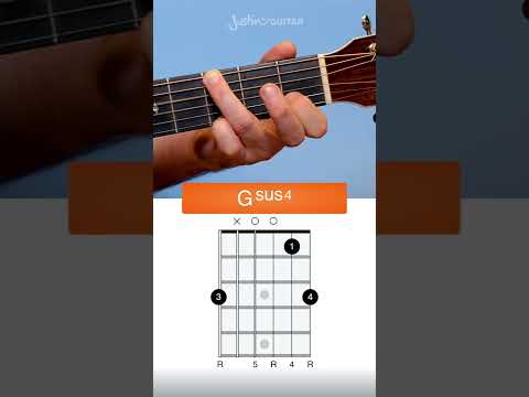 How to Play Gsus4 on Guitar #Shorts - YouTube