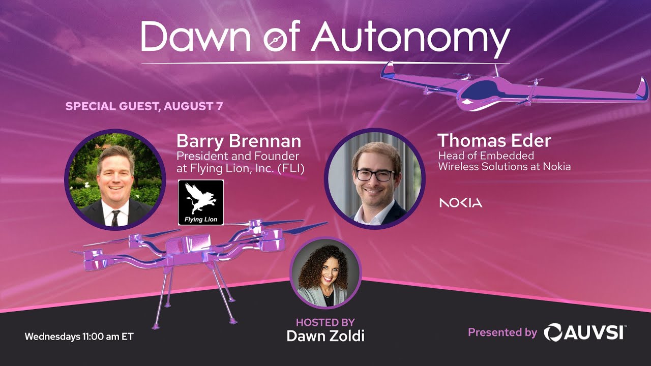 Thomas Eder of Nokia and Barry Brennand of Flying Lion Inc.| Dawn of ...