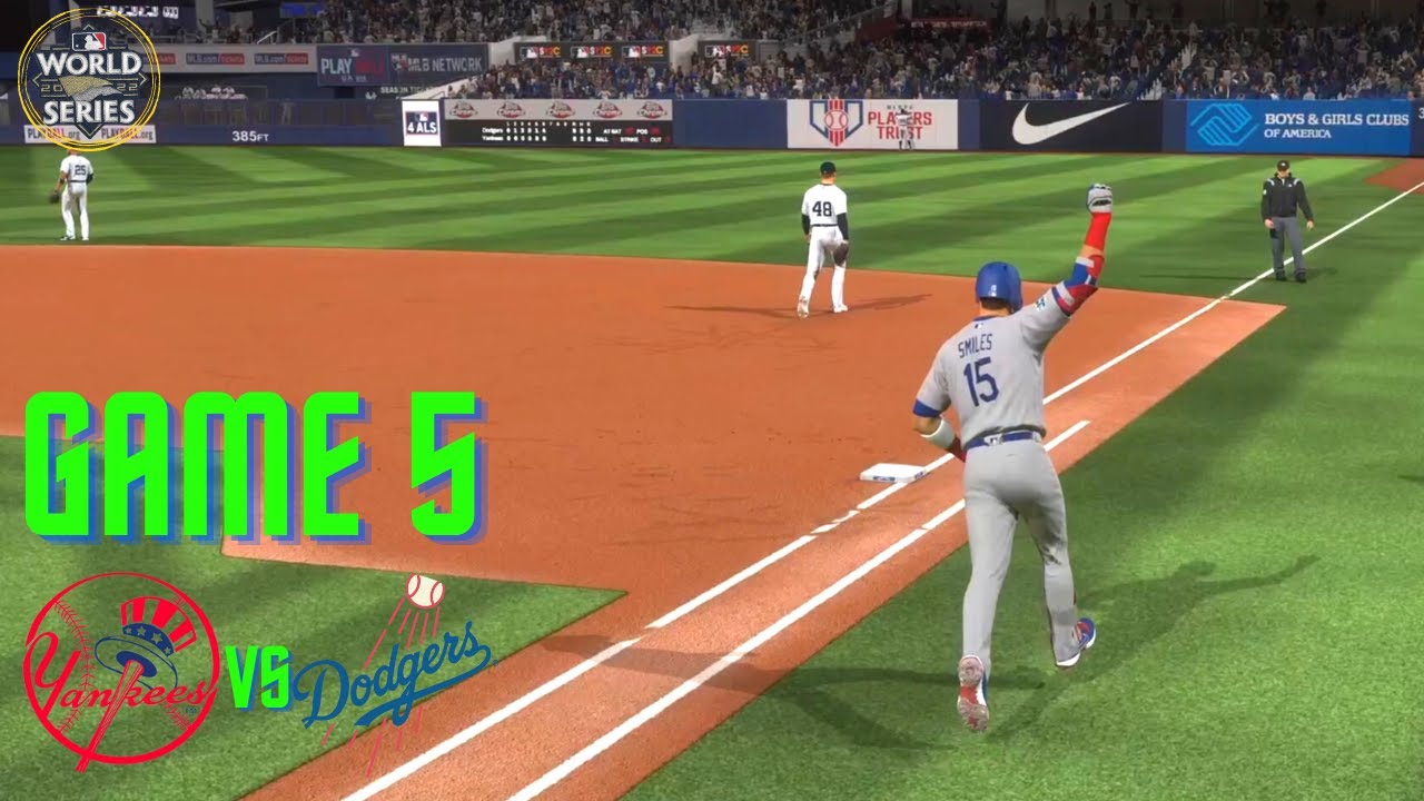 Yankees vs. Dodgers - MLB The Show 22 | Road to the Show World Series ...