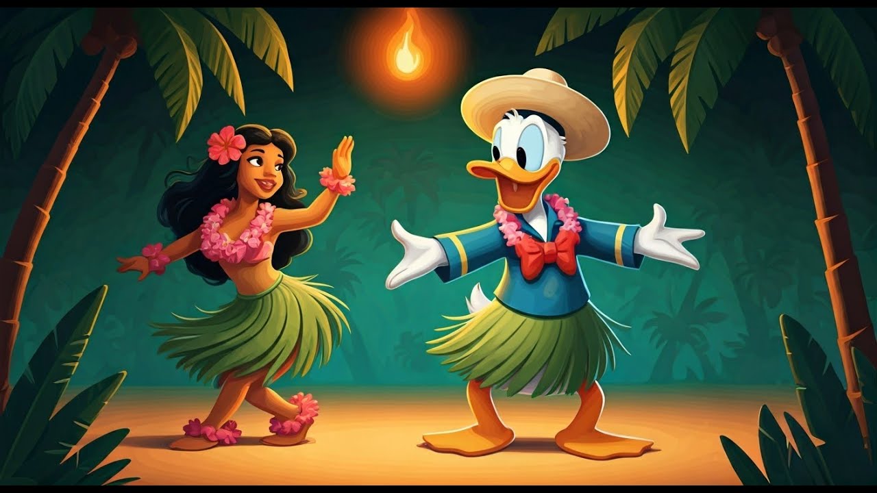 Donald Duck's Hawaiian Luau Adventure - YouTube