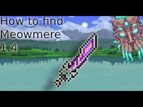 How to Find the Meowmere in terraria 1 4 2022 - YouTube