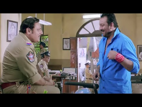 पुलिस वालों को ही रिश्वत देना पड़ता है | Sanjay Dutt | Prakash Raj | Hindi Movie | Policegiri