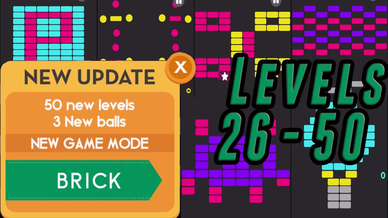 Color Switch Brick New Mode Levels [26-50] - YouTube