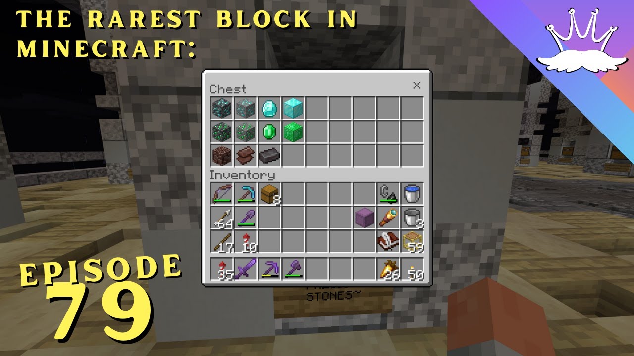 The RAREST BLOCKS in MINECRAFT: Let's Play Minecraft S2 - EP79! - YouTube