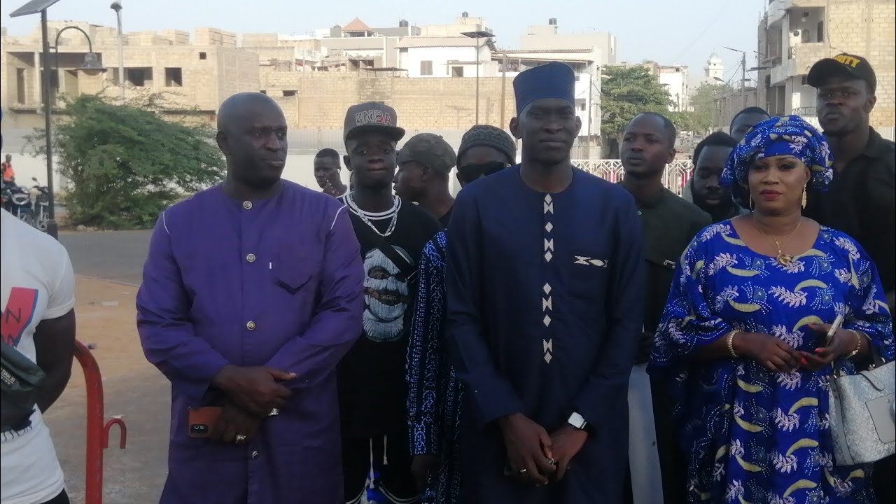 DÉLÉGATIONS LOUIS SENGHOR MM DIOUF ACOMPAGNÉ L ANIMATRICE JOE MBASSA 18 ...