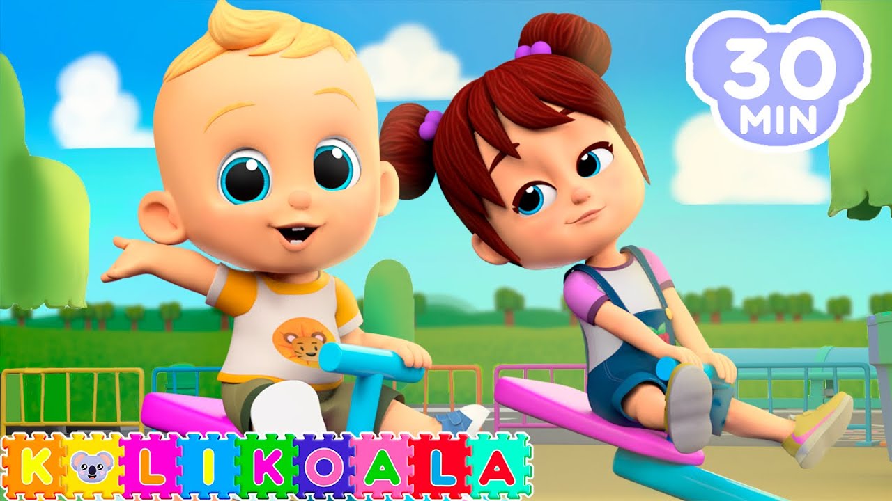 Yes Yes Playground Song and more Nursery Rhymes | KOLI KOALA | Kids ...