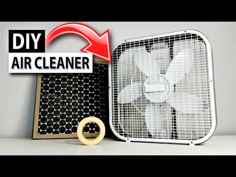 How to Make an Air Cleaner to Reduce Wildfire Smoke Indoors - DIY ...