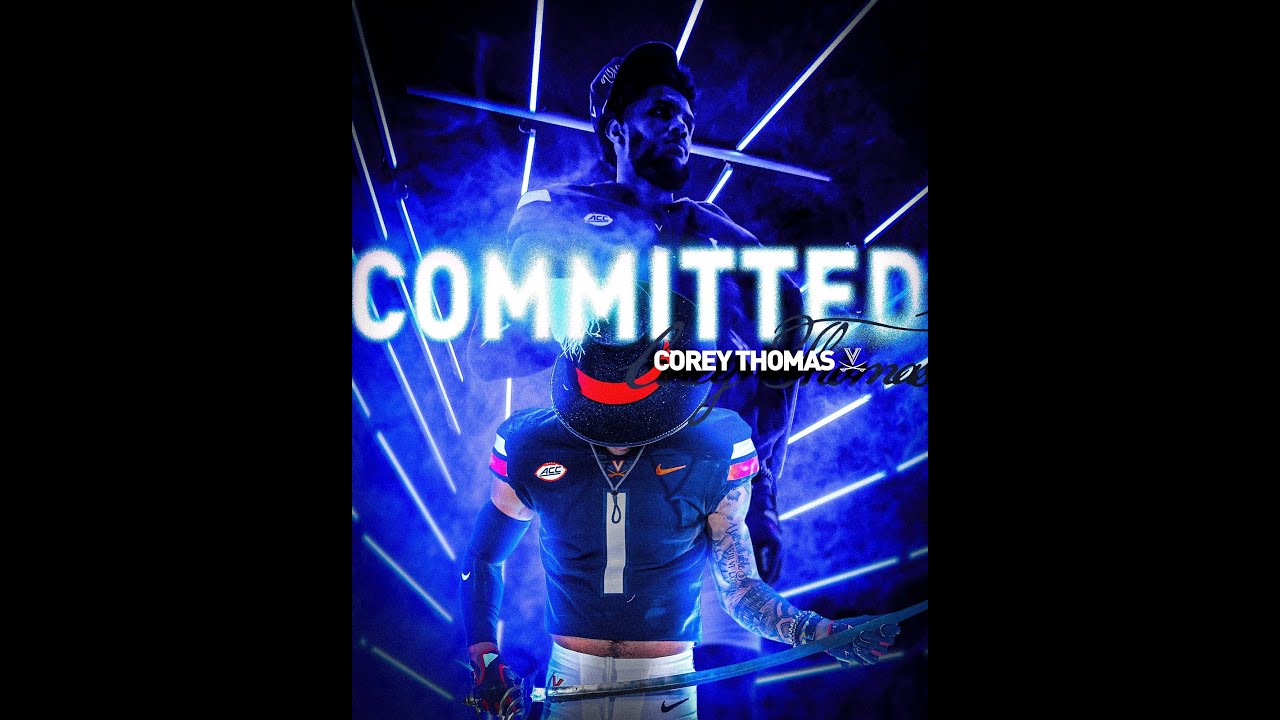 2024 College Football Hidden Gems: Virginia S/LB Corey Thomas Jr. - YouTube