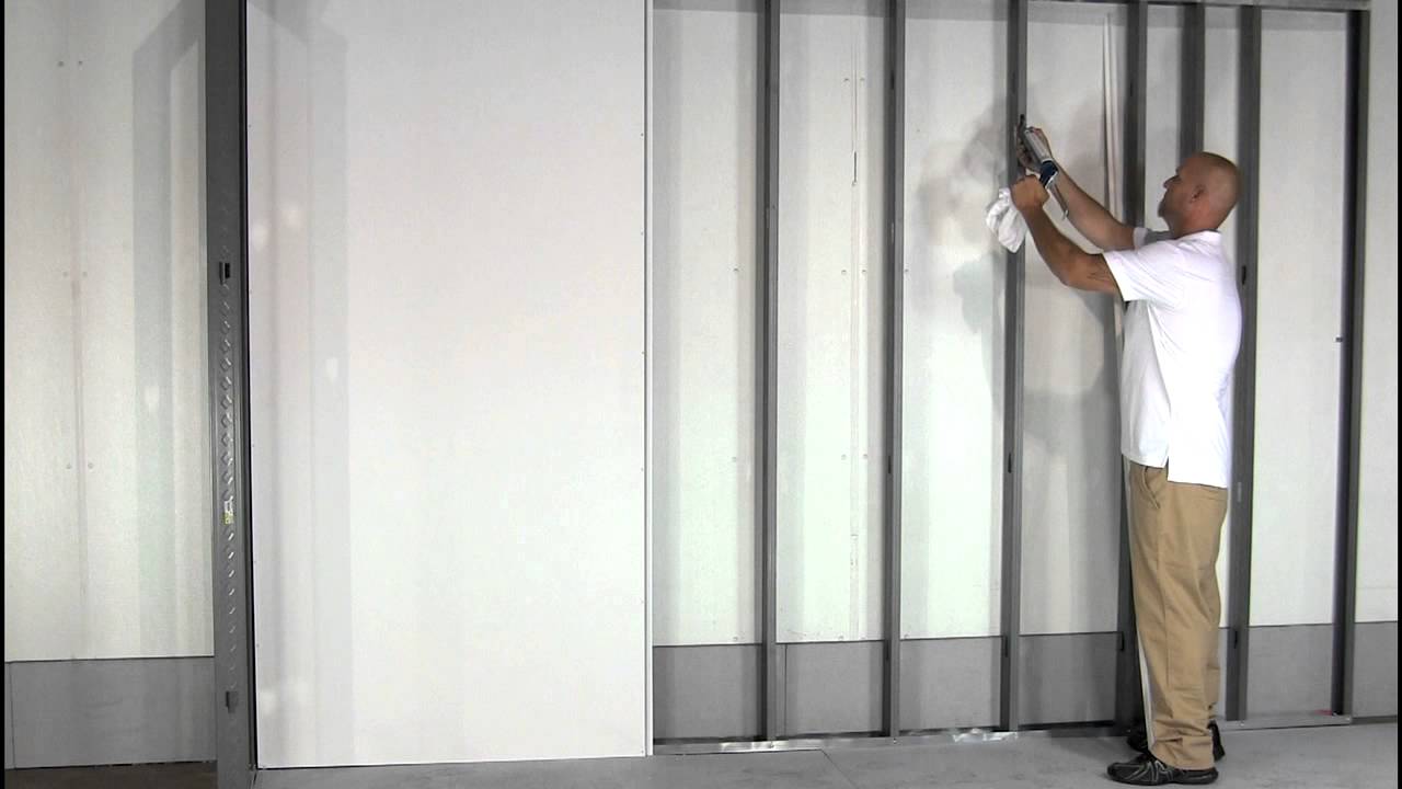 Wall panel installation how to - YouTube