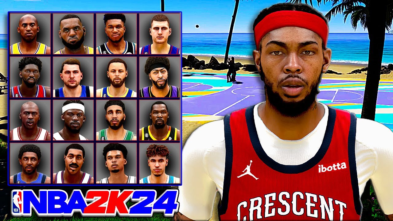 BEST Brandon Ingram Face Creation in NBA 2k24! - YouTube