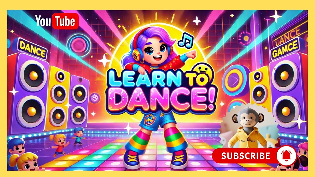 🏆🎮🕹️ Learn to Dance Easy! 🕺🤖 | Fun Dancing Game for Kids - YouTube