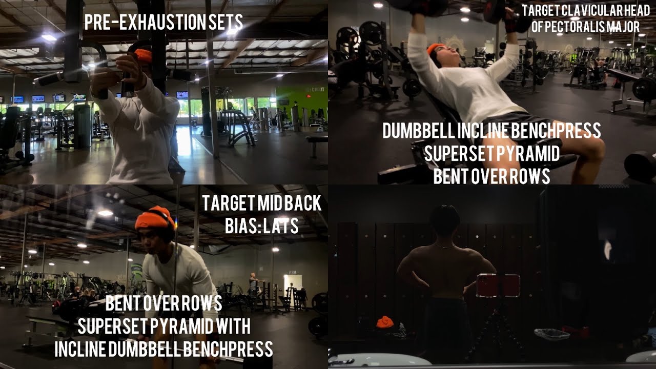 Chest and Back Workout… Understanding Pre-Exhaustion and Isolation ...
