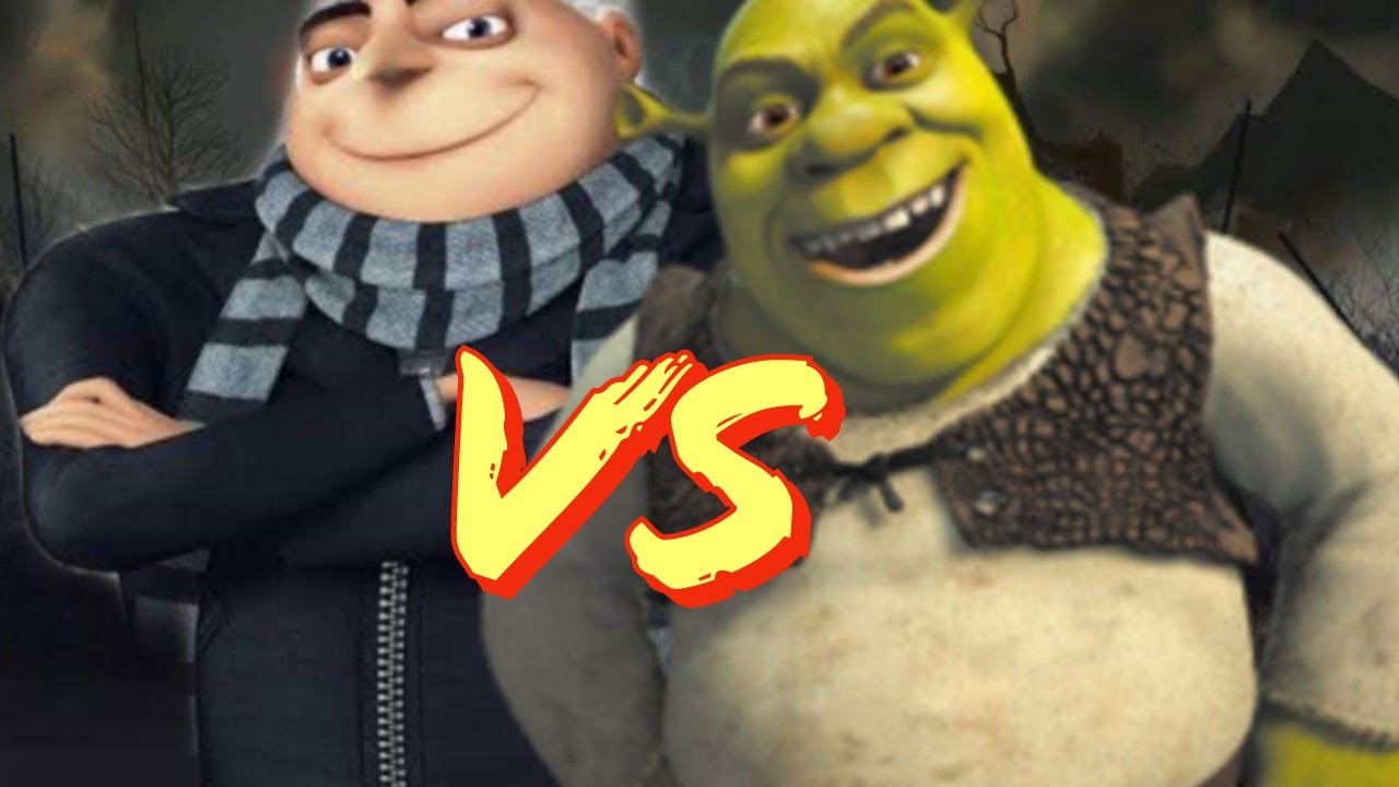 Shrek vs Gru - YouTube