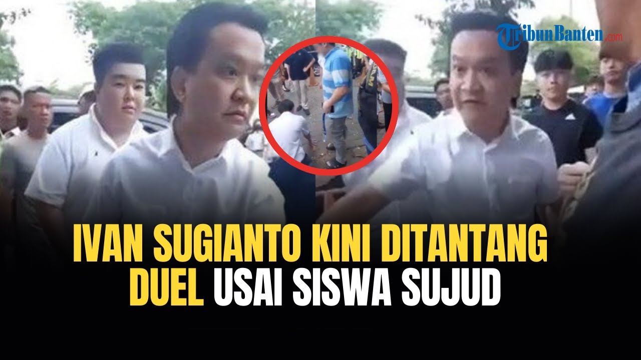 🔴TAK ADA DAMAI! Ivan Sugianto yang Paksa Siswa Sujud dan Gonggong Ditantang Duel - YouTube