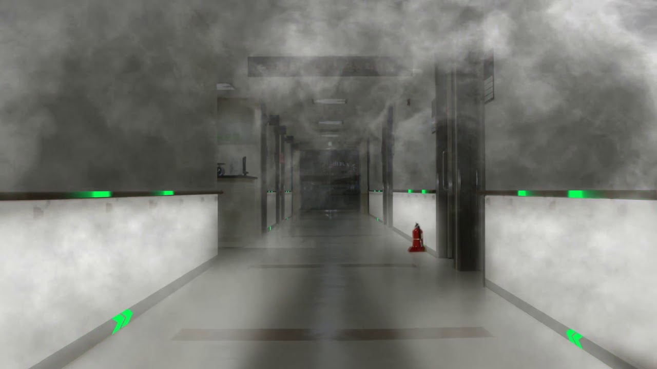 11. Fire Safety Handrail Simulation(피난유도 핸드레일 작동 시물레이션) - YouTube
