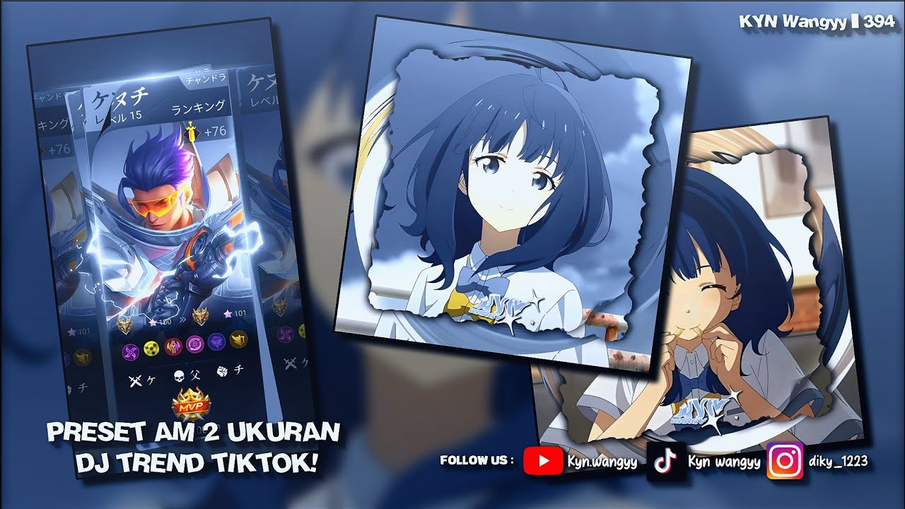 PRESET AM 🧃 // XML & 5MB || 2 UKURAN || DJ SAYANG APA KABAR DENGAN MU || KYN WANGYY - YouTube