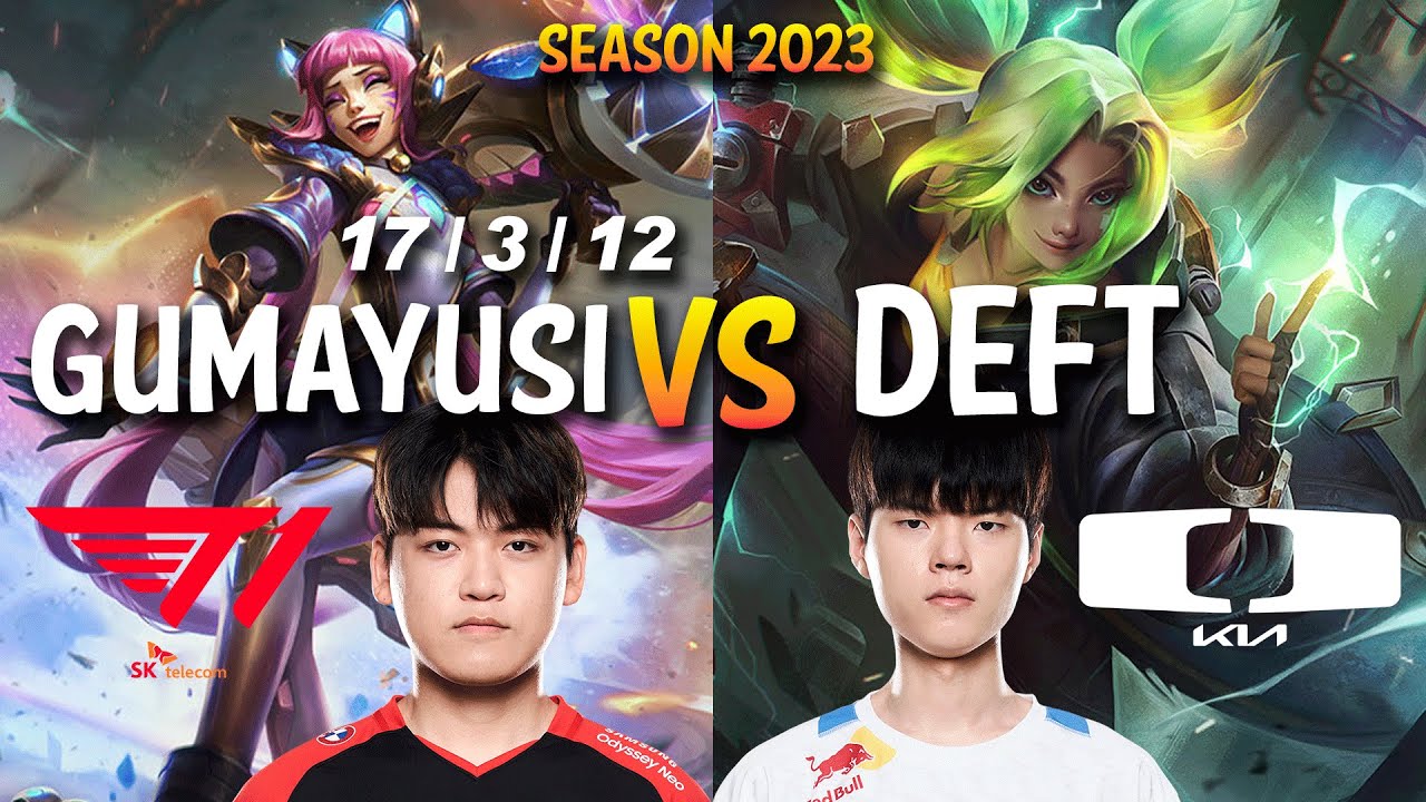 T1 Gumayusi vs DK Deft - Gumayusi JINX vs Deft ZERI ADC - KR Ranked - YouTube