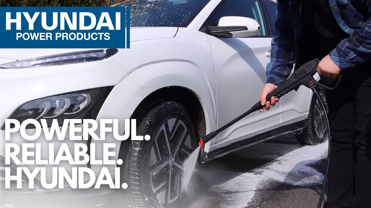 Hyundai Electric Pressure Washers for Domestic Cleaning Tasks - Patios ...