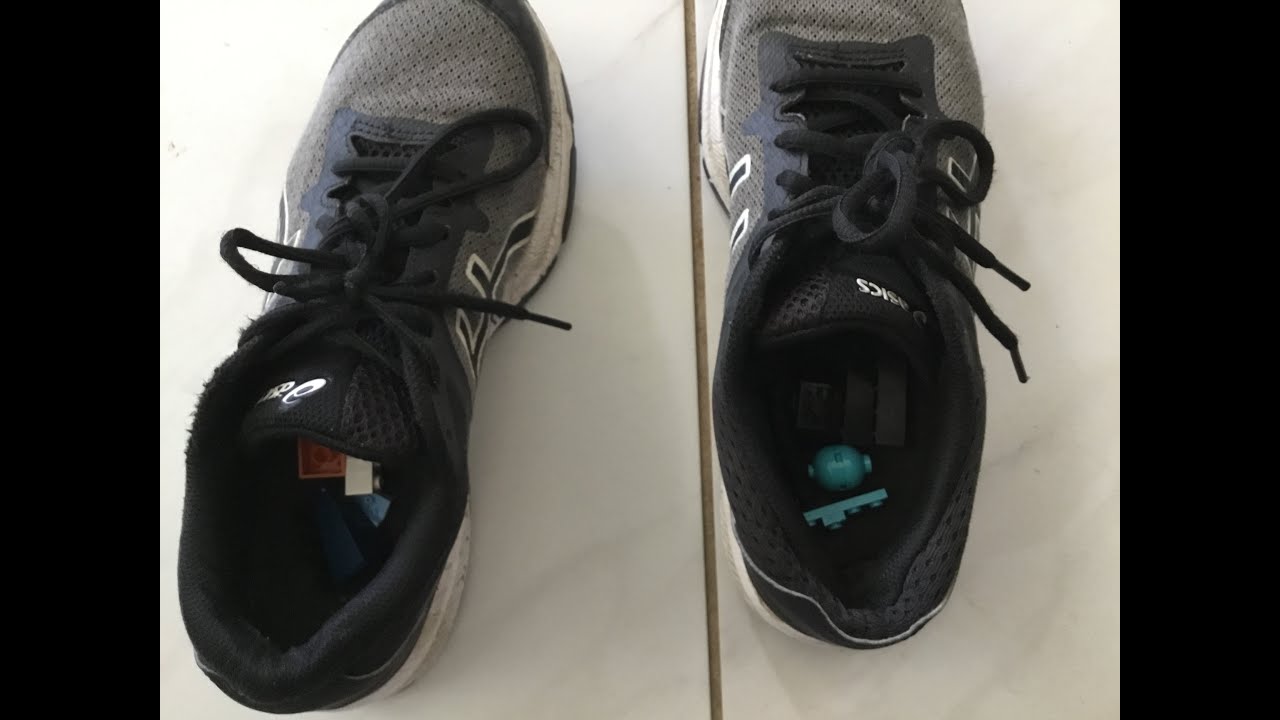 The lego in shoe challenge - YouTube