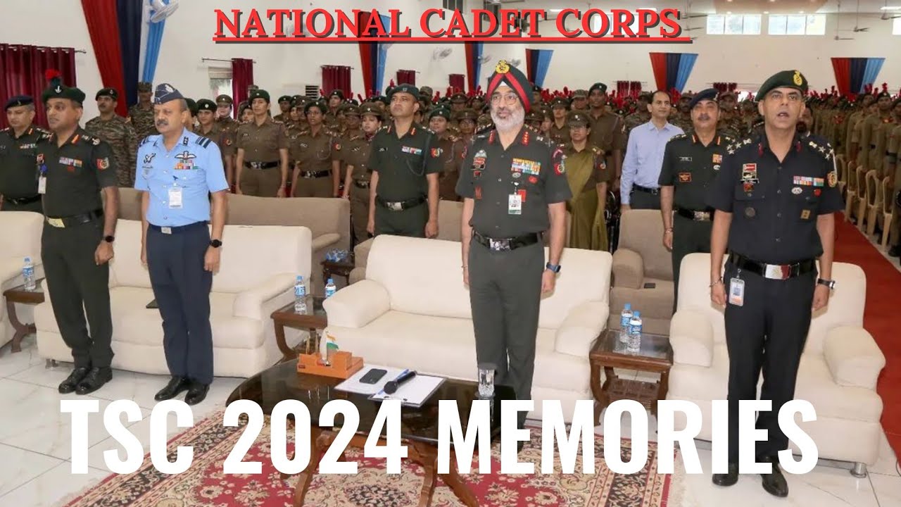 TSC 2024 । NCC CADETS BIHAR JHARKHAND । THAL SAINIK CAMP । NCC CADET ...