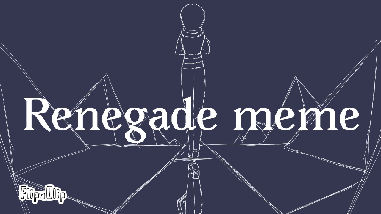 Renegade meme - YouTube