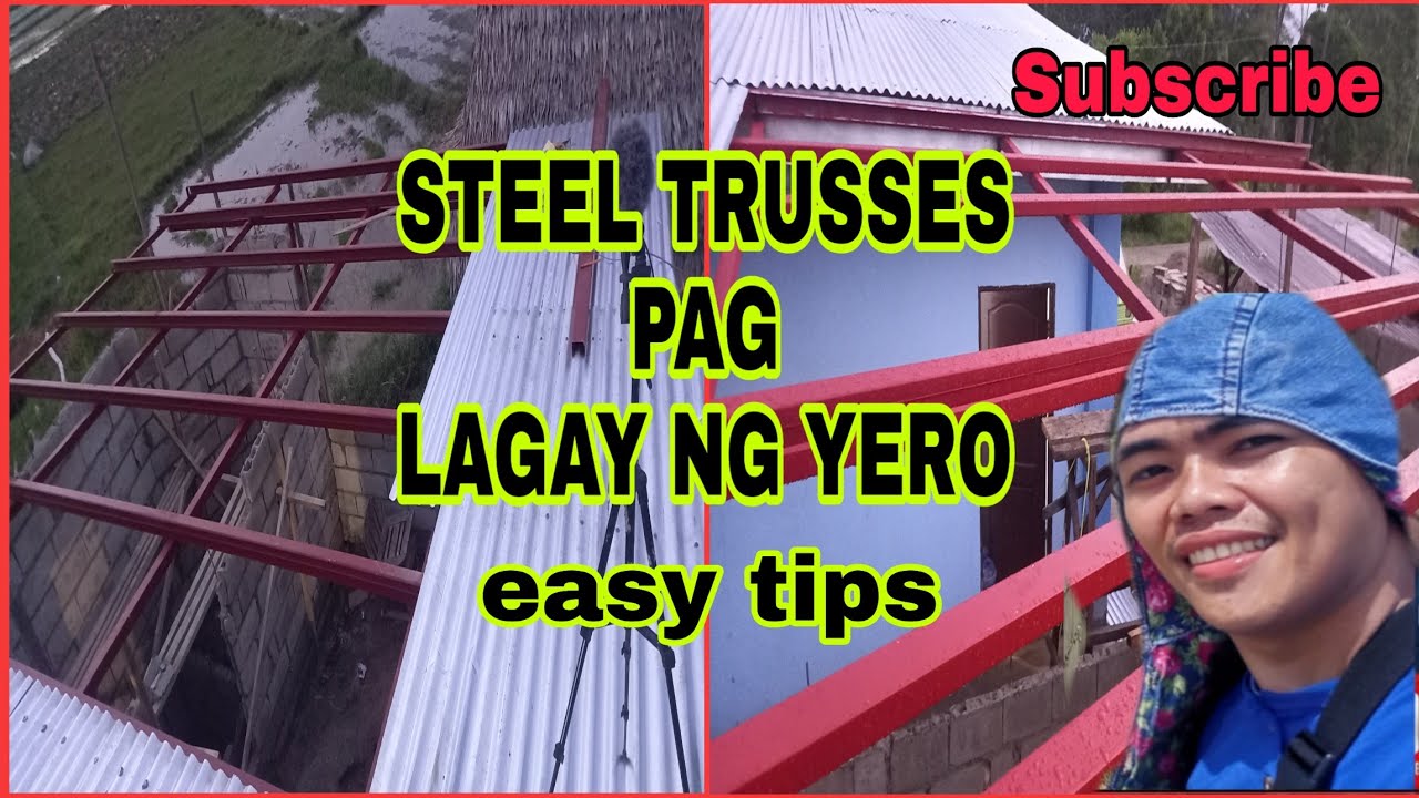 PAANO MAG TRUSSES AT PAG LAGAY NG YERO SA MADALING PA RAAN |barks ofw ...
