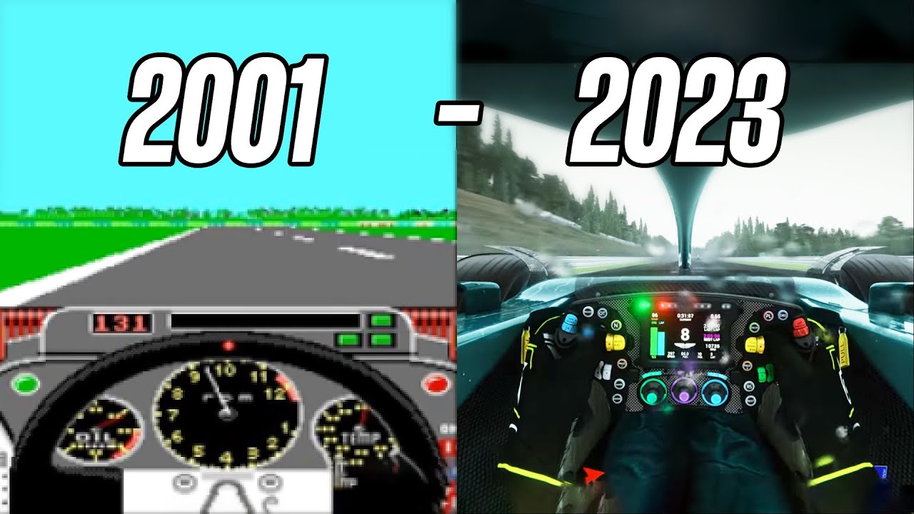 Evolution of Sim Racing Games | 1982 - 2023 - YouTube