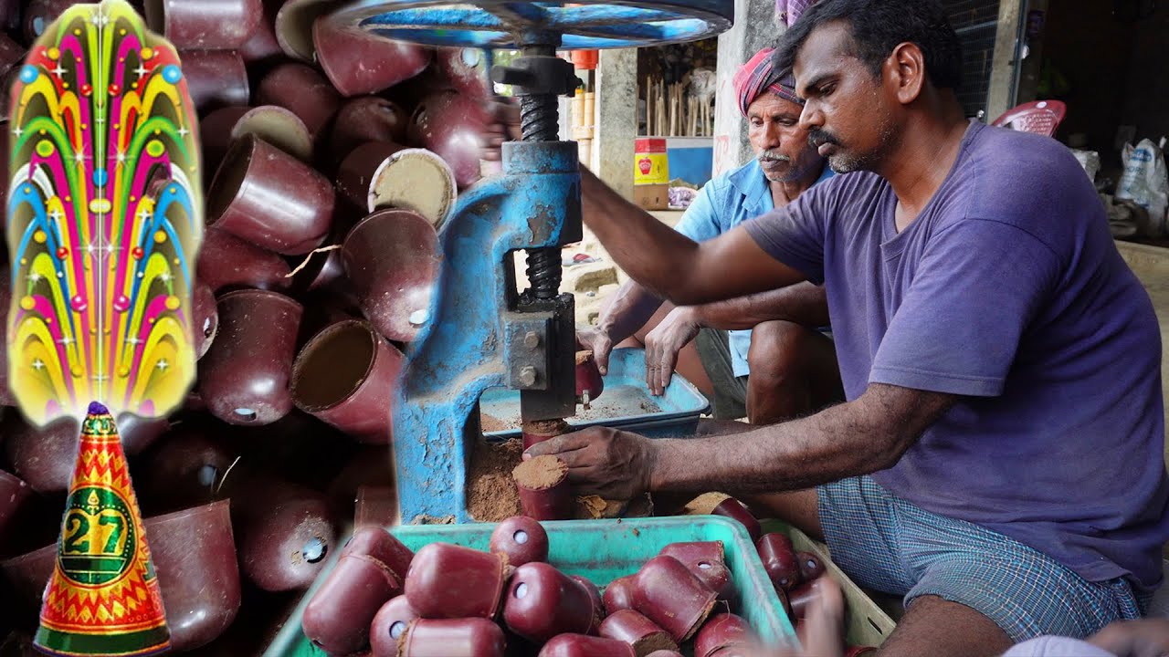 How to make Diwali crackers, flower pot, fireworks, firecracker ...