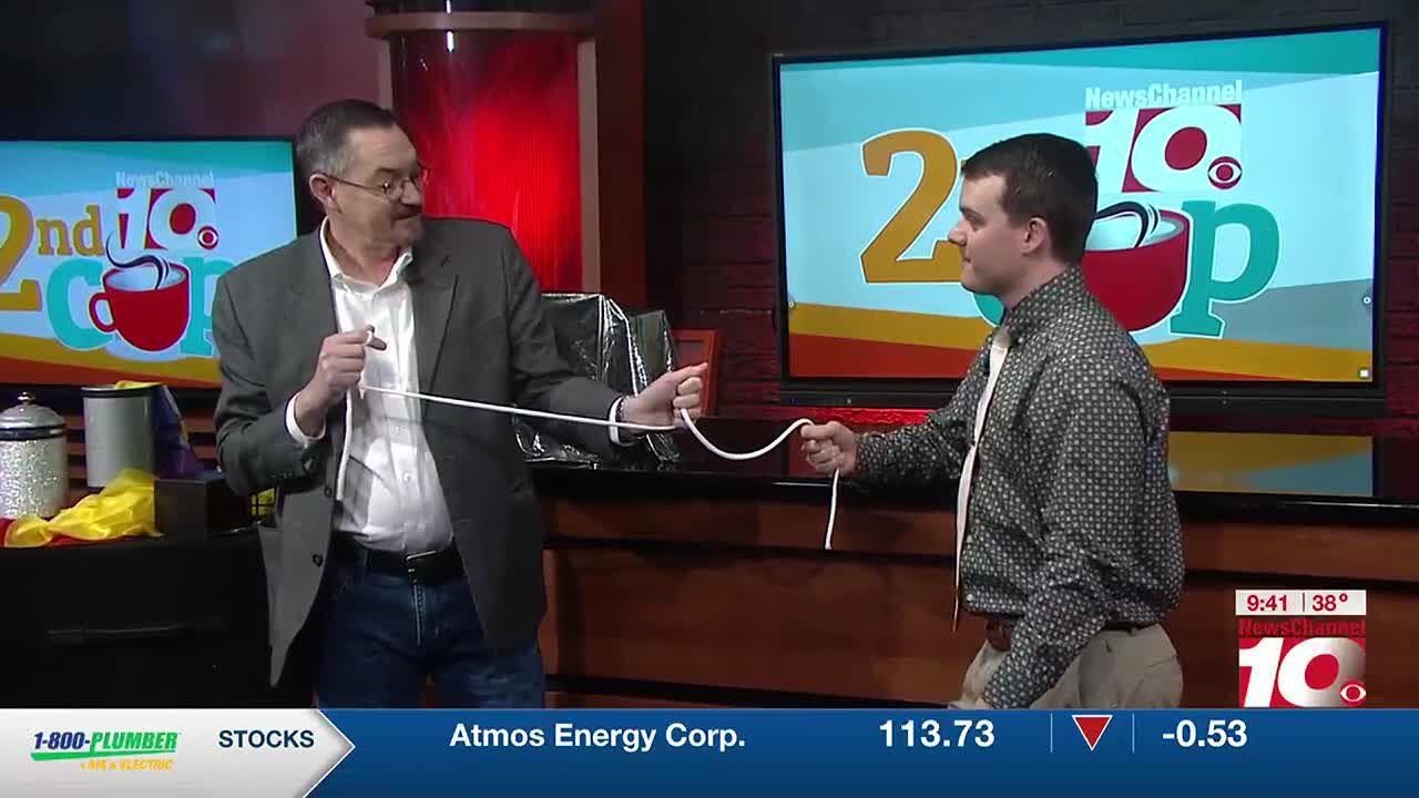 2ND CUP: Kyle Groves performing magic live in studio - YouTube