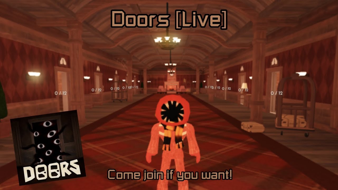 Roblox Doors Livestream: Come join if you want! [LIVE] - YouTube
