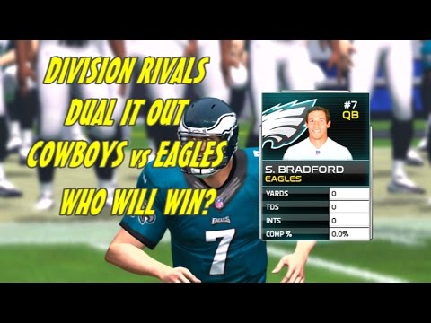 Madden NFL 16 PS3 Week2 Dallas Cowboys vs Philadelphia Eagles 09/20/2015