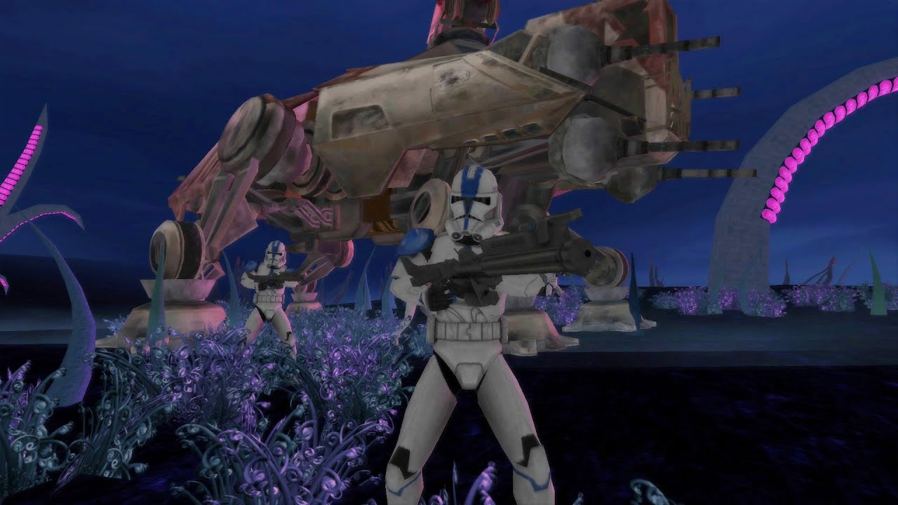 Star Wars Battlefront 2 - Battle Of Umbara - NPC Wars - YouTube