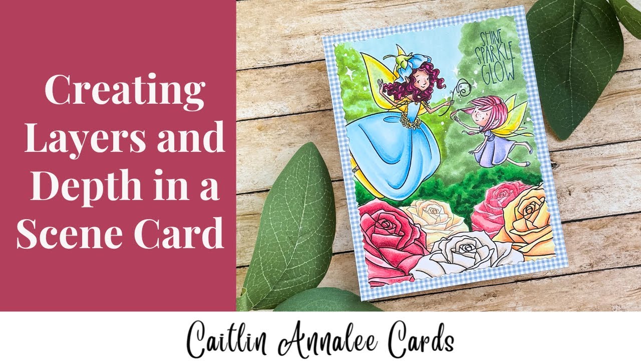 Building Layers and Depth in a Copic Colored Scene Card | Sweet ...