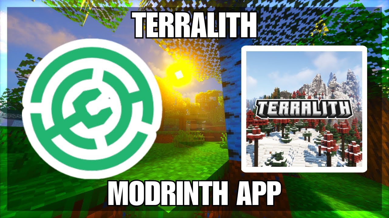 How To Download And Install Terralith On Modrinth App For Minecraft 1. ...