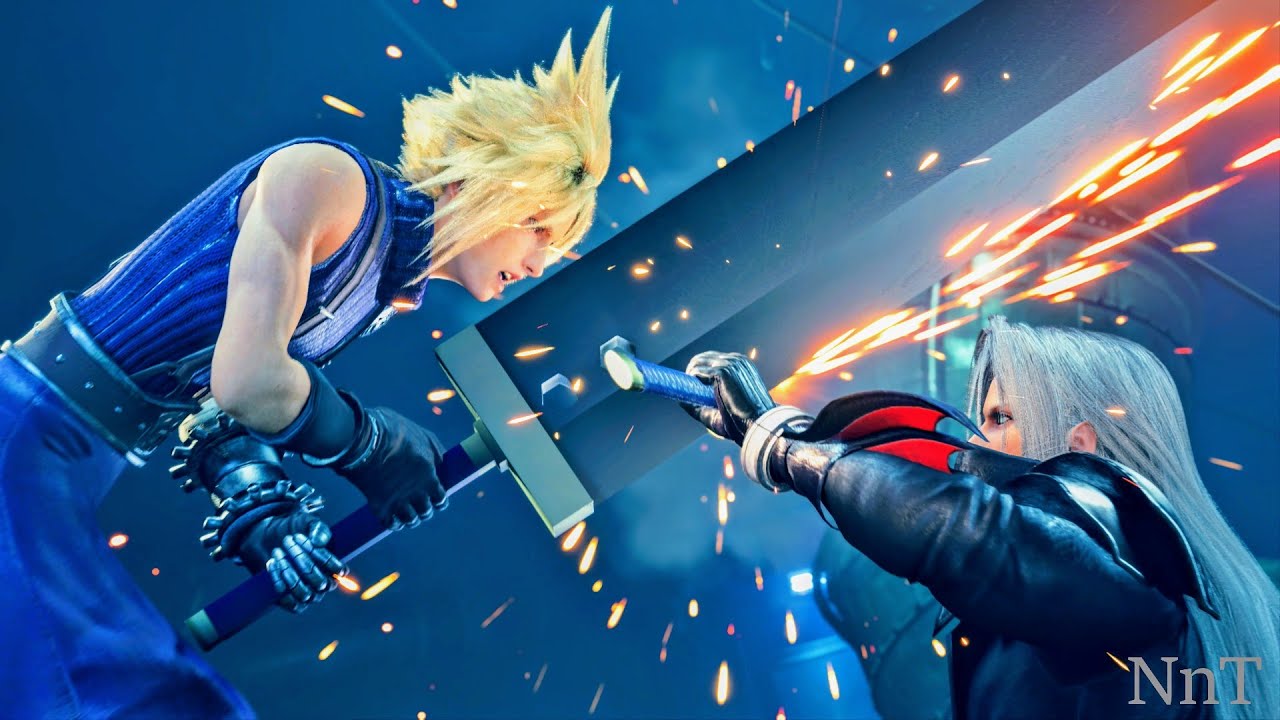 Tifa's Team Classic Save Aerith Scene | FFVII Remake (4K Ultra HDR ...