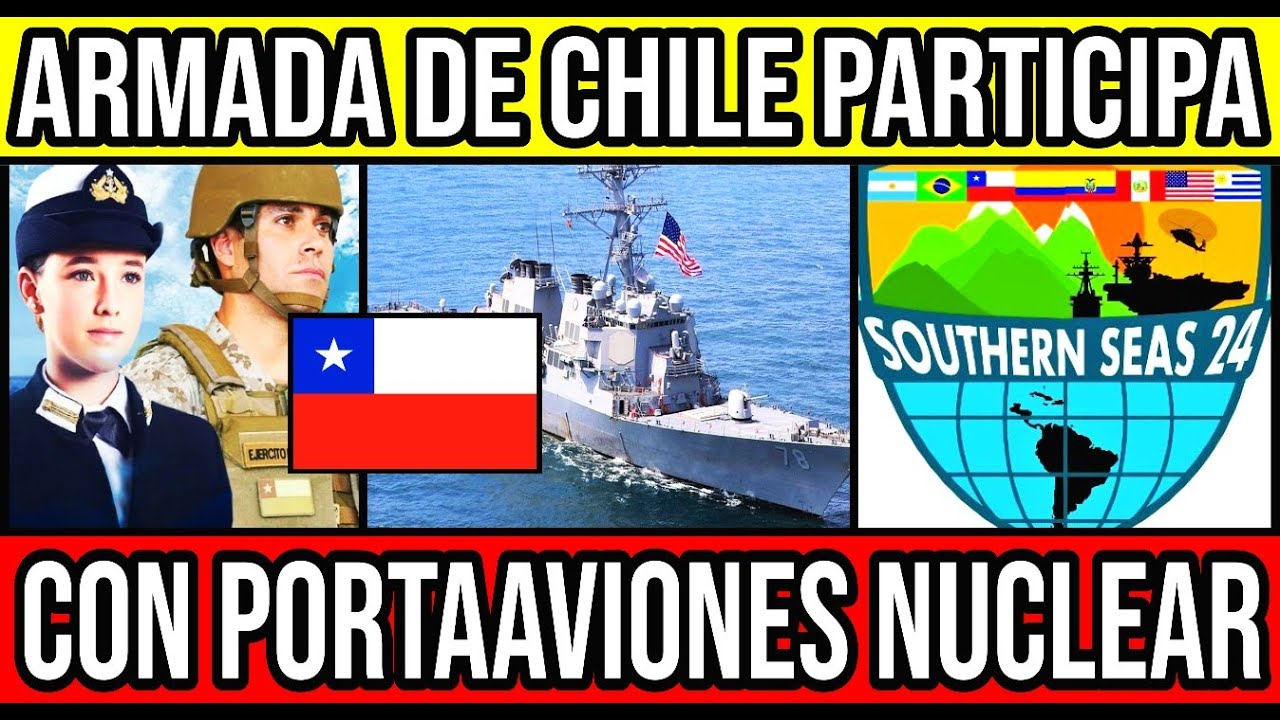 Armada de Chile PARTICIPA con PortaAviones Nuclear de US Navy 🇨🇱 #Chile ...