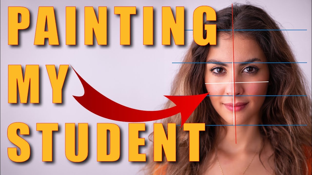 Step by step techniques | oil portrait painting tutorial - YouTube