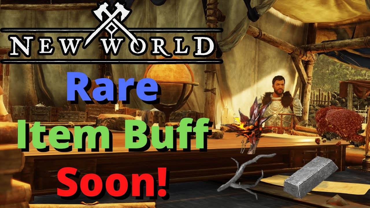 New World Rare Item Buff Incoming! Make Gold With Trading Post! - YouTube