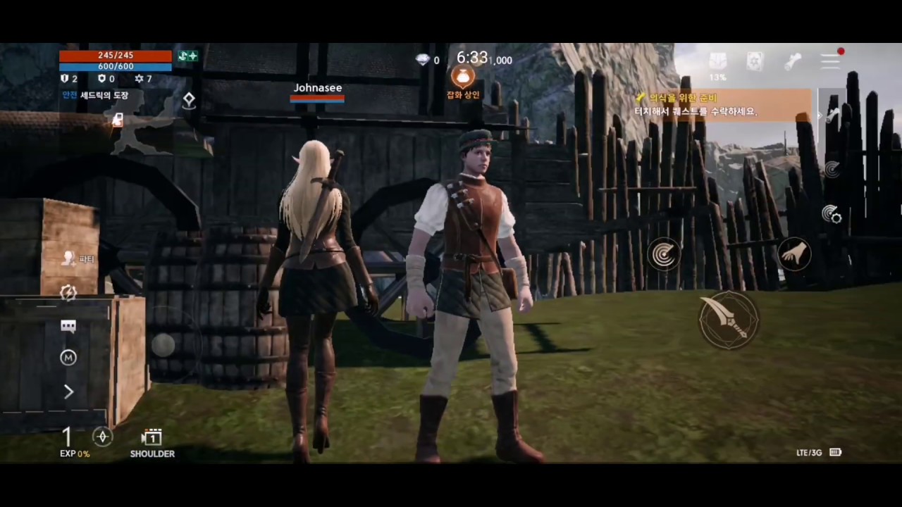 Lineage II M (2019) - KOR Mobile Gameplay - YouTube