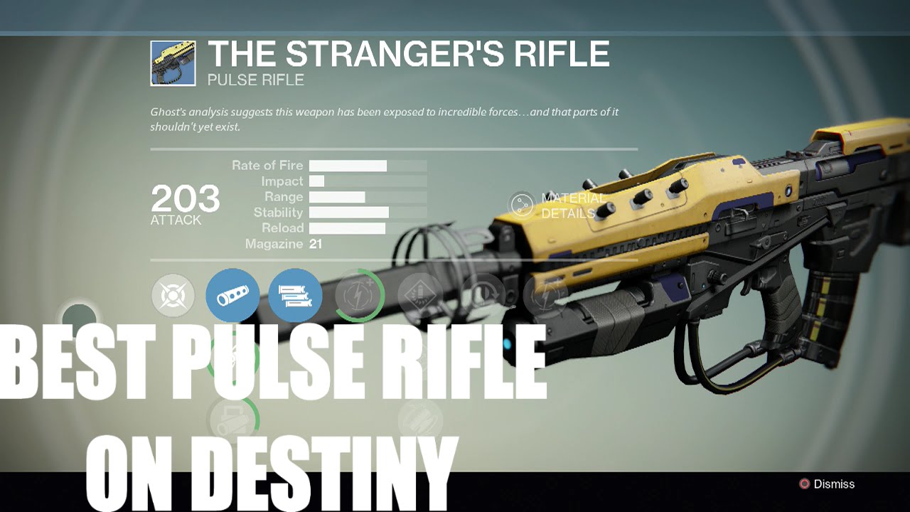 Best Pulse Rifle On Destiny I DESTINY WEAPON REVIEW I DESTINY ...