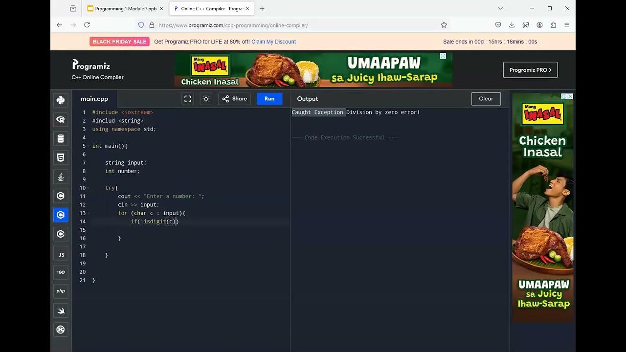 C Exception Handling P4 - YouTube