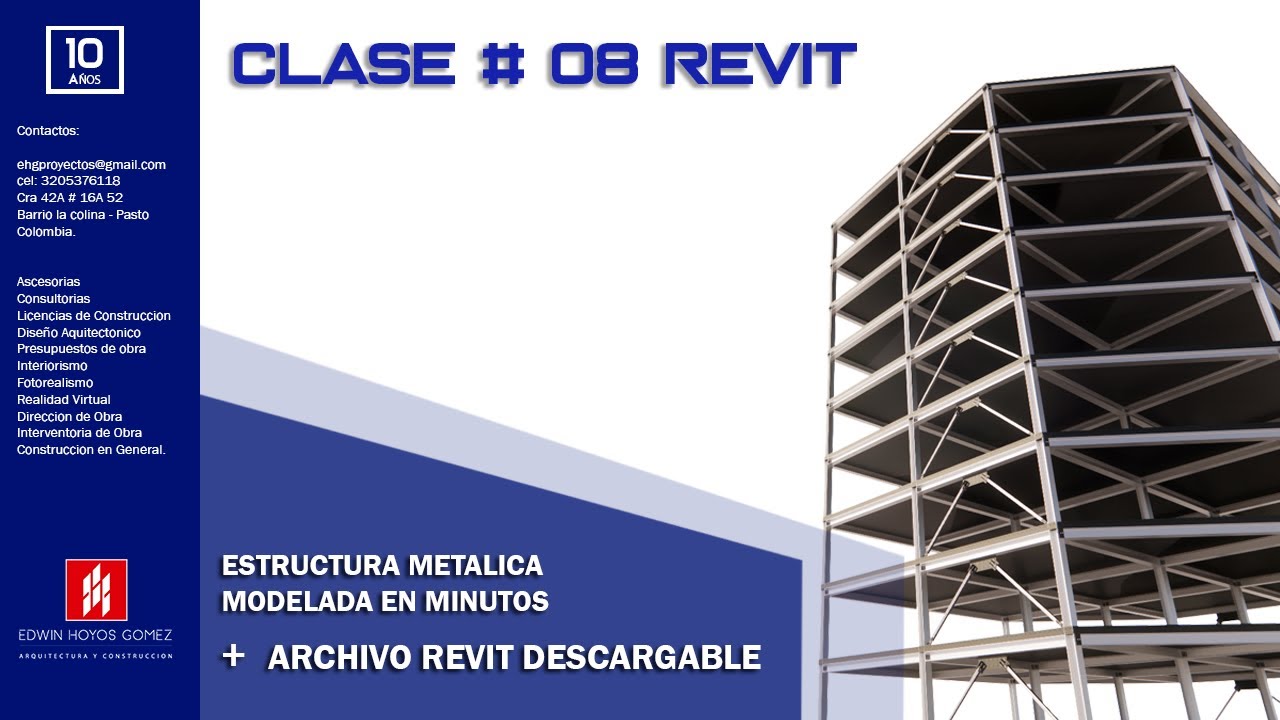 La forma mas FACIL de Modelar Estructuras Metalicas en REVIT ...