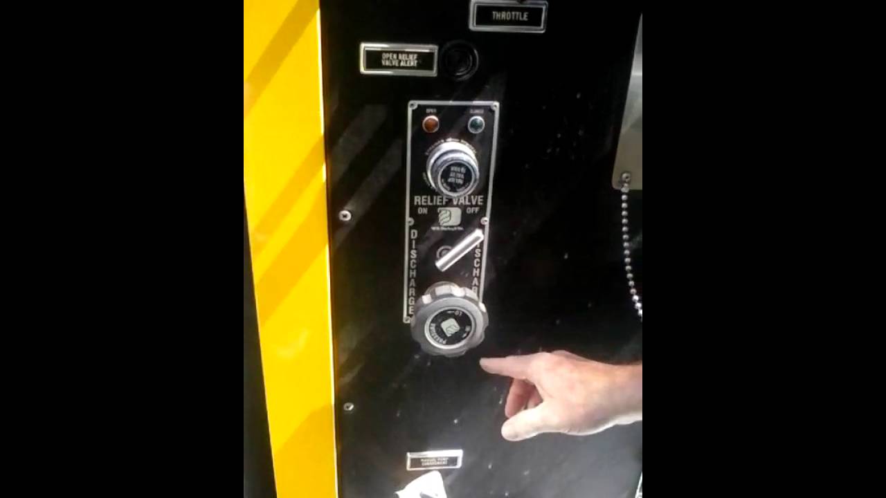 Fire Truck Relief Valve - YouTube