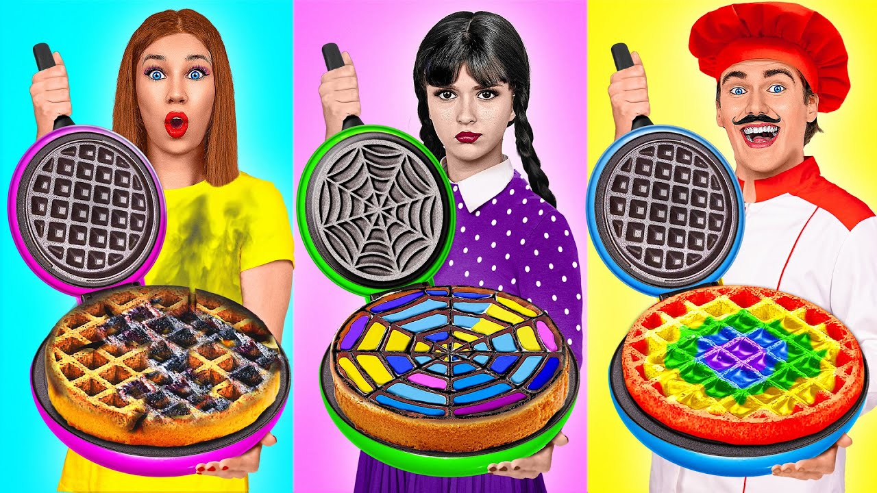 Wednesday vs Grandma Cooking Challenge | Who Wins the Secret Kitchen ...