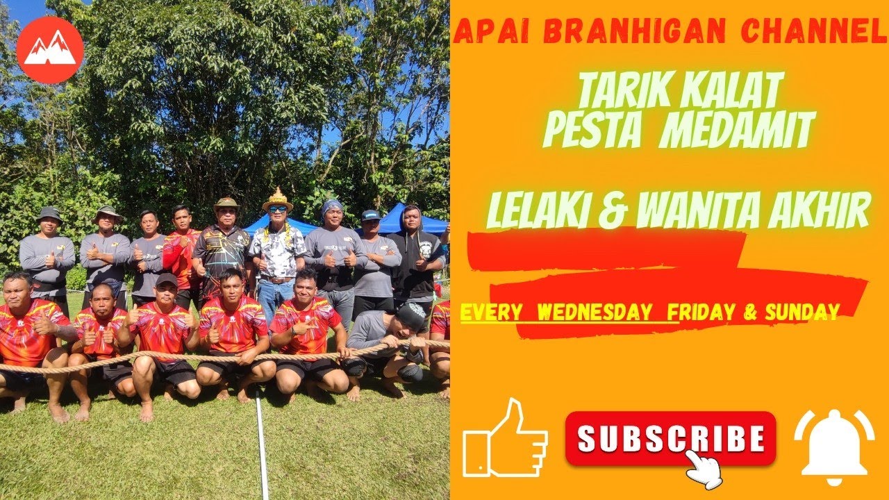 Tarik Kalat Pesta Medamit 2022 | Saringan ke Akhir Kategori Lelaki ...